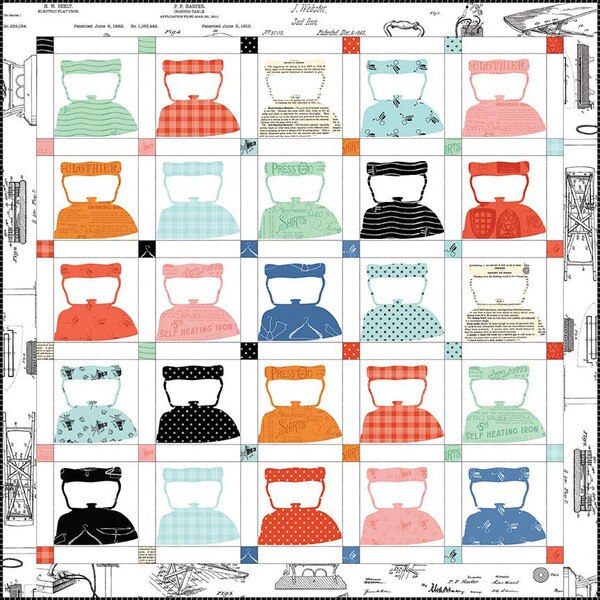 J. Wecker Frisch Pressed Patch Quilt Pattern | Riley Blake Designs